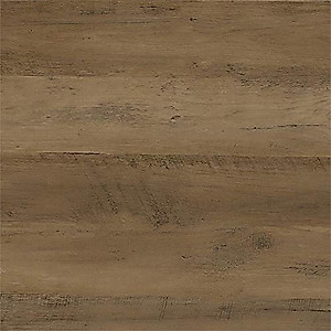 Bush Furniture Salinas Kitchen Pantry Cabinet with Doors, Reclaimed Pine