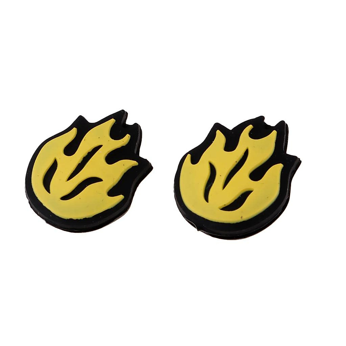 SM SunniMix 4 Pairs Tennis Racket Shock Absorbers Racquet Vibration Dampeners Shockproof Dampers Replacement Parts Sports Accessories -