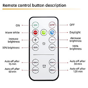 KELUOLY Battery Operated Light Bulbs Sets of 2, LED Puck Lights with Remote Control, AA Battery Bulb with Memory Function, dimmable E26 Screw in Type for Non Electric Pendant Light and Wall Sconce