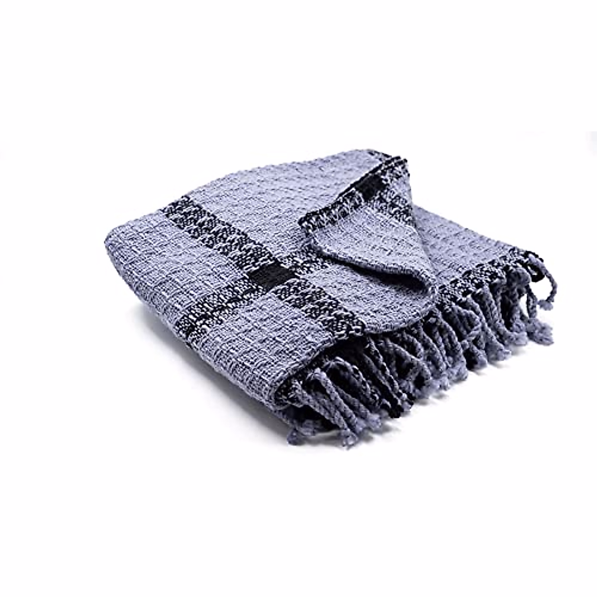 Ritzy 100% Merino Wool Lap Throw Blanket, Warm Grey - 53x43 Inches, 1.5 Lb, 350 GSM - Lightweight, Breathable, Machine Washable