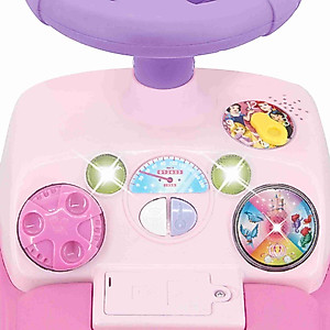 Disney: Light N' Sounds Princess This is My Story Activity Ride On - Foot to Floor, Kids Car, Push & Pull, Ages 12-36 Months, Large