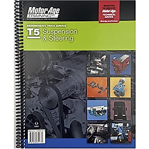 ASE Test Prep Medium and Heavy Truck Study Guide Set - ASE T1-T8 (Motor Age Training)