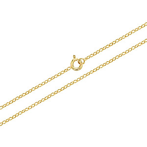 Gold Plated Reversible Religious Saint Benedict Medal Pendant Necklace Ideal for Ladies & Women 19" - Meaningful and Special Religious Jewelry Gift for Loved Ones