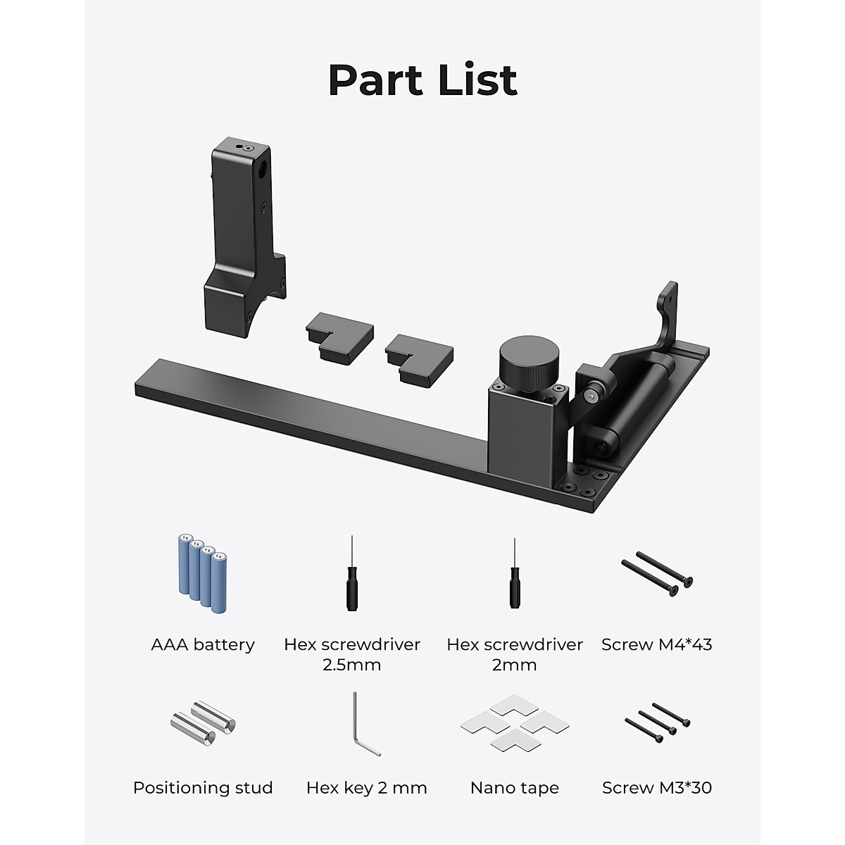 xTool Accessory Kit for RA2 Pro