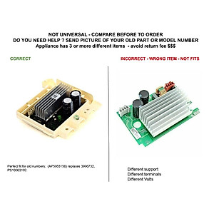 GLOB PRO SOLUTIONS AP5955156 PS10063192 EAP10063192 PD00037437 CKD7028 Control Board Assembly