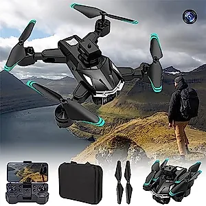 Mini Aerial Photography Drone for Kids - Foldable Remote Control Quadcopter With 1080P HD FPV Camera - Drone Toys With Altitude Hold, Headless Mode And One Key Start, Gifts for