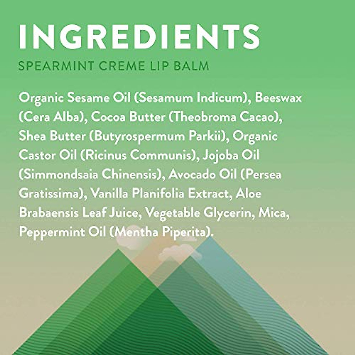 Little Moon Essentials Lip Balm (Spearmint Crème, 3 Pack)