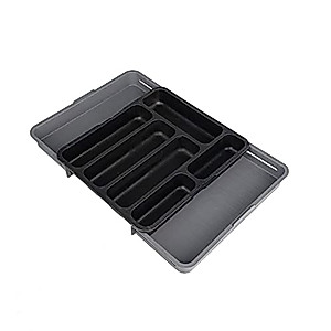 Silverware Drawer Organizer,Adjustable Flatware Holder