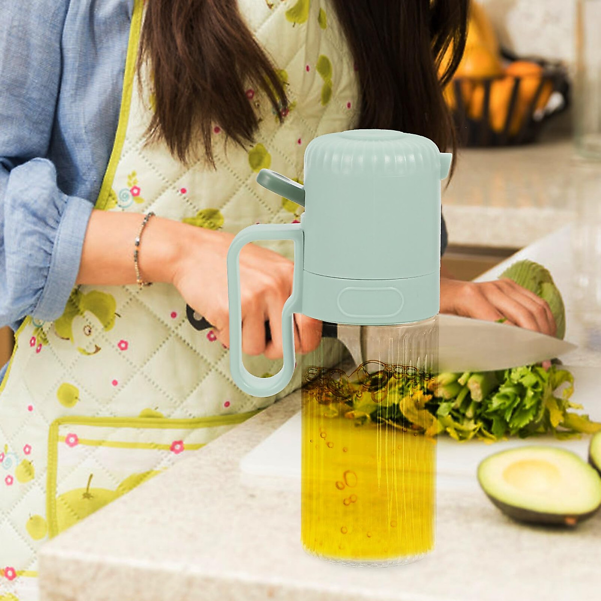 Cabilock Spray Bottle Oil Bottle Olive Oil Mister .oil Dispenser Oil Mister for Air Fryer Cooking Oil Sprayer Kitchen Oil Container Olive Oil Dispenser Spray Kitchen Gadgets Oil Holder