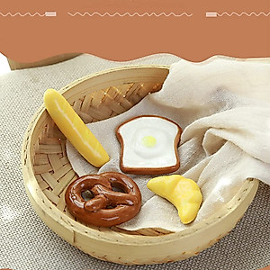 JCYUANI 4Pcs Chopstick Holder Ceramics Chopstick Rest Bread Shape Chopsticks Stand Home Accessories Dinner Server