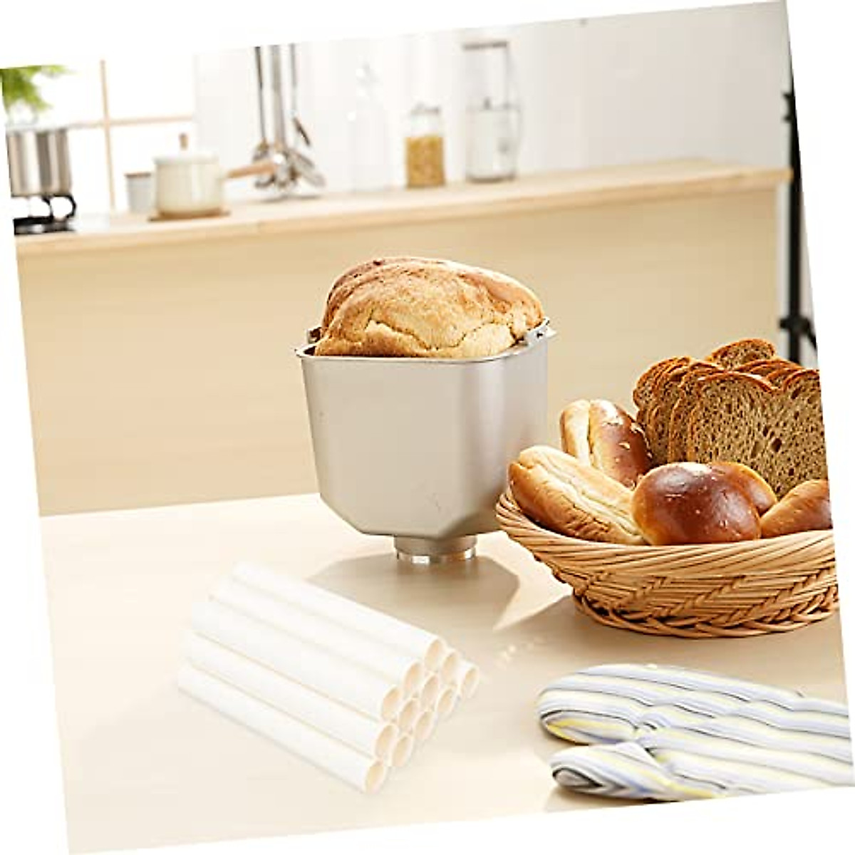 UPKOCH 36pcs Screwball Ice Cream Fry Bread Croissants Danish Pastry Molds Cannoli Shell Fried Pastry Tubes Horn Bread for Kitchen DIY Bread Mold Nonstick Bread Mold Baking Mold Pancakes