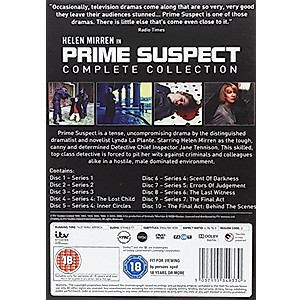Prime Suspect - Complete Collection - 10-DVD Box Set ( Prime Suspect / Prime Suspect 2 / Prime Suspect 3 / Prime Suspect: The Lost Child / Prime [ NON-USA FORMAT, PAL, Reg.2 Import - United Kingdom ]