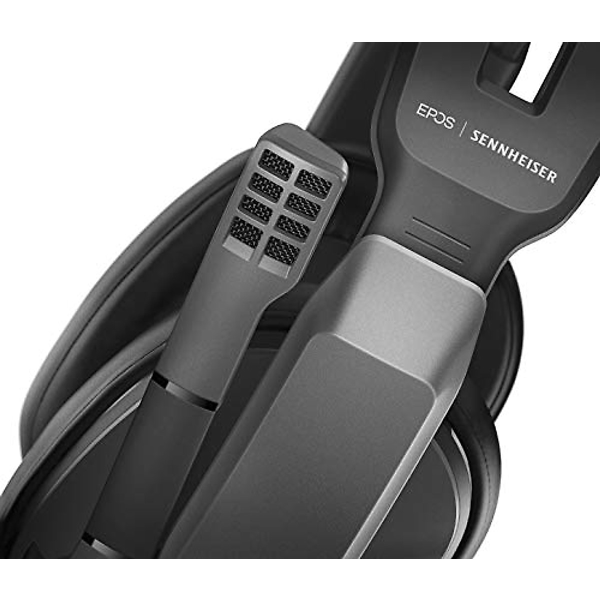 Sennheiser GSP 370 Over-Ear Wireless Gaming Headset, Low-Latency Bluetooth,Noise-Cancelling Mic, Flip-to-Mute, Audio Presets - PC, Mac, Windows, and PS4 Compatible - Black
