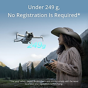 DJI Mini 4 Pro Fly More Combo with DJI RC 2, Mini Drone with 4K HDR Video, Under 0.549 lbs/249 g, 3 Batteries for up to 102 Mins Flight Time, Smart Return to Home, Drone with Camera for Beginners