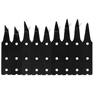 Equalizer Industries VZB10 Z Blade Variety Pack PKG of 9, Cold Knife Blade Remain Flexible and retain (EQ-VZB10)