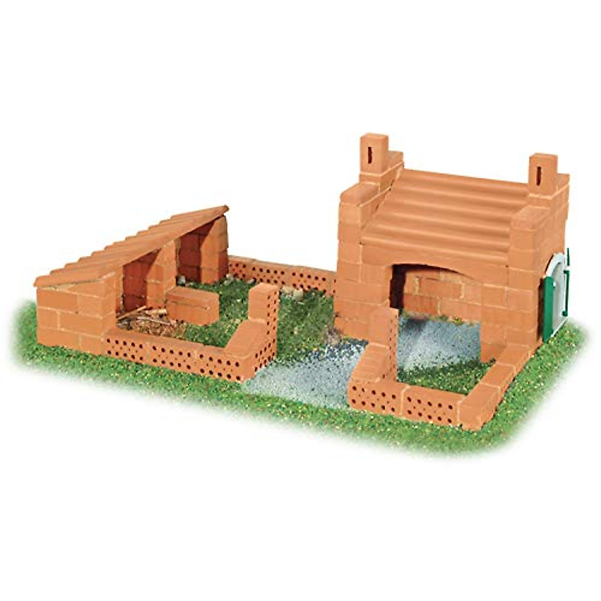 Teifoc Beginner Brick and Mortar Construction Set, 149 Building Blocks, Erector Set and STEM Building Toy
