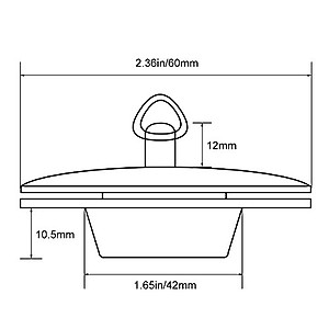 Drain Stopper Bathroom Sink Bathtub Accessories Hair Catcher Trap Strainer,Tub Stopper,Chrome Kitchen Sink Bathroom Bathtub Drain Cover Stopper Solid Metal Waste Plug with Chain