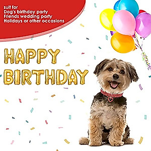 TIESOME Pet Collar with Rhinestones, Adjustable 3 Rows Crystal Diamond Cat Dog Collar Elastic Pet Necklace Pendant for Wedding Small Pet Necklace Jewelry (Red)