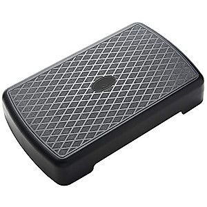 BalanceFrom Adjustable Workout Aerobic Stepper Step Platform Trainer,Grey