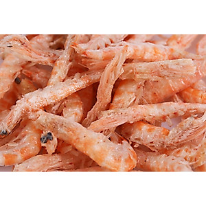 toyuto Premium Freeze-Dried Krill & Shrimp Mix Ideal for Arowana, Koi, Tropical Cichlids, and Turtles High Protein Floating Aquarium Food (1000ml)