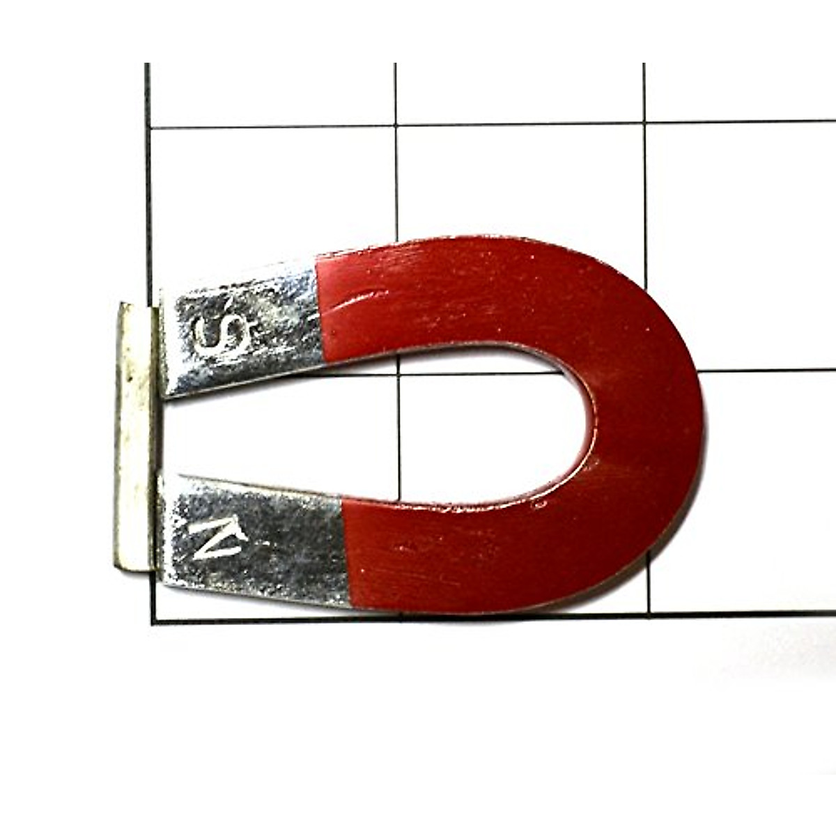 Horseshoe Magnet - 50 mm- 2 1/4"x 1 1/2" Chrome Style