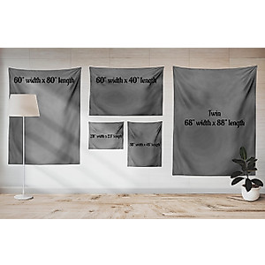 Ambesonne Movie Theater Tapestry, Old Fashion Entertainment Objects Related to Cinema Film Reel Motion Picture, Wide Wall Hanging for Bedroom Living Room Dorm, 80" X 60", Yellow White