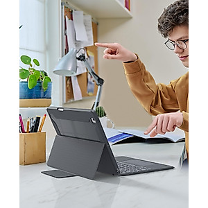 CHESONA for iPad Pro 11 Inch Case with Keyboard (M4) 2024, Magnetic Detachable Keyboard with 7-Color Backlit, 2 Bluetooth Channels, Touchpad & Pencil Holder, Precise Cutouts Case for iPad Pro 11 inch