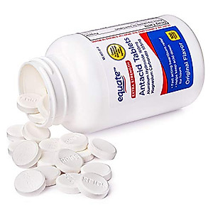 Equate Extra Strength Chewable Antacid Tablets, Original Flavor, 100 Tablets, Compare to Gaviscon