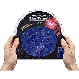 Orion 04110 Star Target Planisphere (Black)