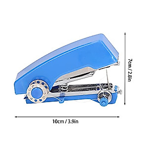 Handheld Sewing Machine, Portable Mini Handheld Stitching Machine, Household Feeding Sewer Machine for DIY Clothing, Silk, Hem, Curtain, Fabric