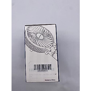 HandFan Portable Handheld Fan, Mini Personal Fan, Battery Operated Cooling Rechargeable Fan, 180° Foldable Small Hand Fan, USB Powered, for Home, Office, Outdoor, Hiking, Travel, Stroller