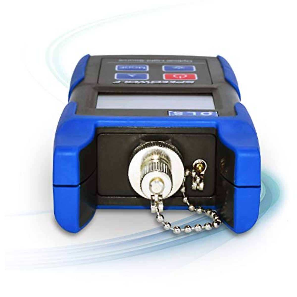 speedwolf 1310/1550nm FTTH Fiber Optic Light Source Mini Fiber Optic Tools with SC FC ST Adpater for Optical Fiber Maintenance(OLS622N)