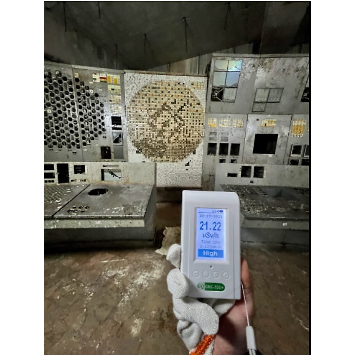 GQ GMC-500+ Plus Geiger Counter Nuclear Radiation Detector Dosimeter Dual Tube Data Logging