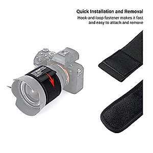 USB Lens Warmer, Lens Dew Heater Strip with Temperature Regulator, Condensation Prevention for Telescopes Camera DSLR Lens Telescope Eyepieces Less Than 3.15 inch (80mm) in Diameter