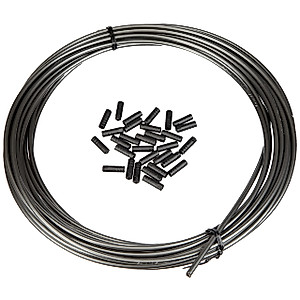 Jagwire Shift Housing 4 mm Lex-SL Slick-Lube (10 m) – Ice Grey Spare Parts Adult Unisex, Grey, One Size