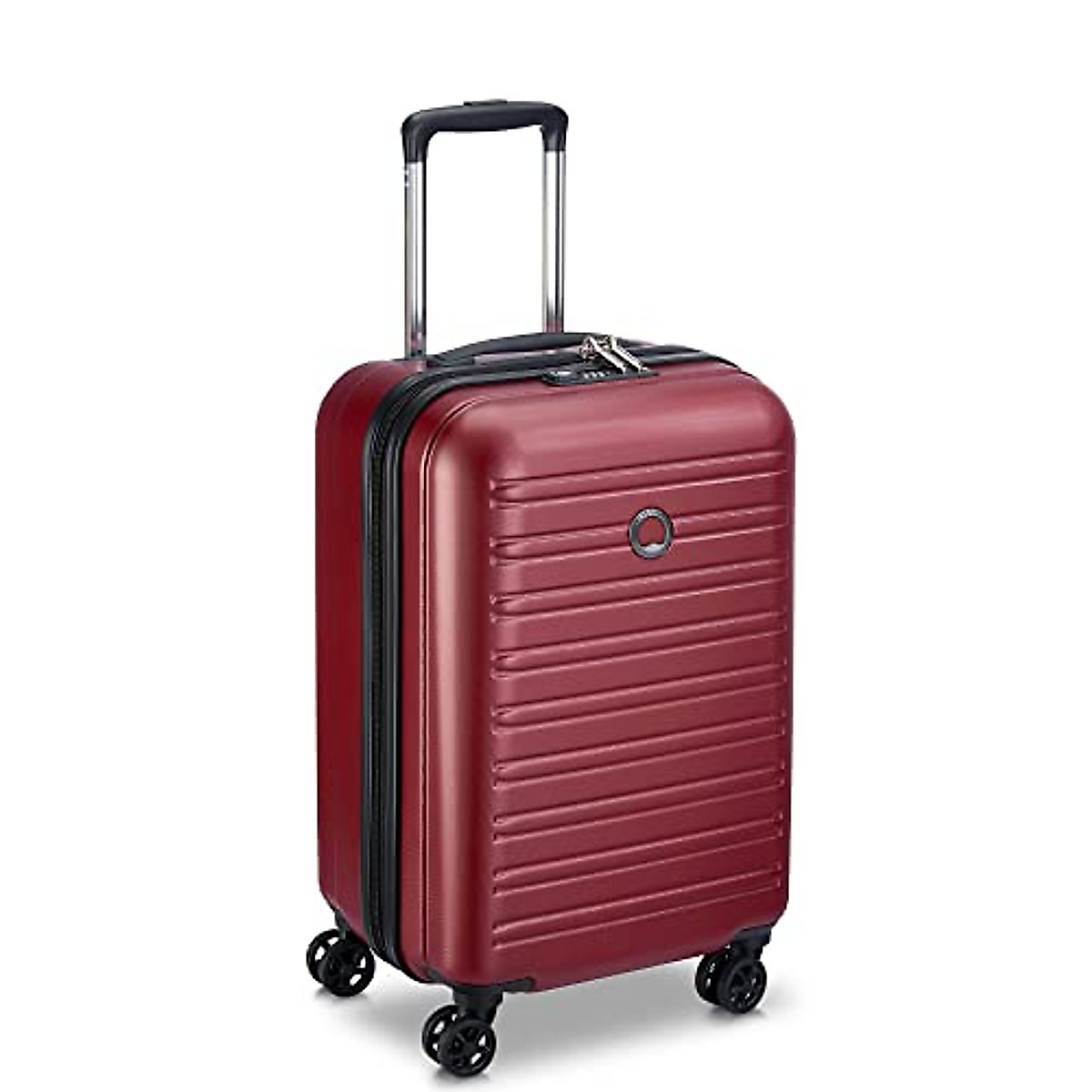 Delsey Adults-Unisex's Hand Luggage, Red, cabine XS (55 cm-43 L) New