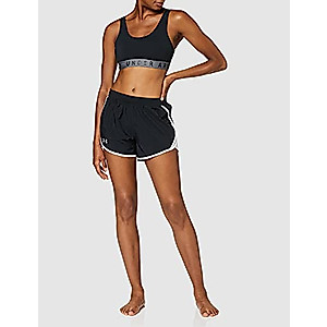 Under Armour womens Fly By 2.0 Running Shorts , Black (002)/White , X-Small