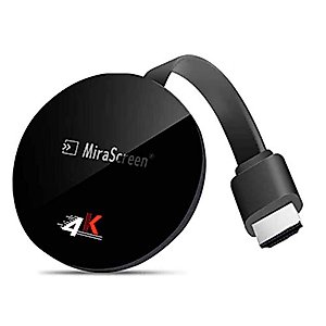 HDMI Wireless Display Adapter 2.4G Miracast dongle for TV 4K Mobile Screen Mirroring Receiver Dongle to TV/Projector Receiver Support Android Mac iOS Windows