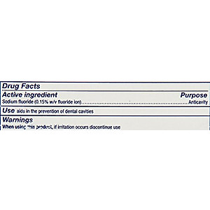 Aquafresh Cavity Protection Fluoride Toothpaste, Cool Mint, 5.6 ounce