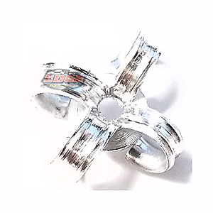 Racer's Speed Shop Mill 3/16" Rivet Large Head Exploding Banana Peel Aluminum Pop Rivets 100 pack