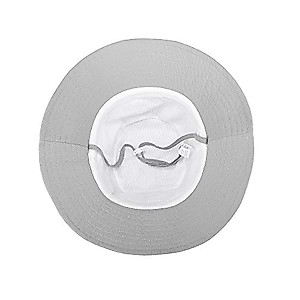 Baby Sun Hat Smile Face UPF 50+ Sun Protection Toddler Summer Cap Adjustable Beach Swim Bucket for Baby Boy Girl Kid