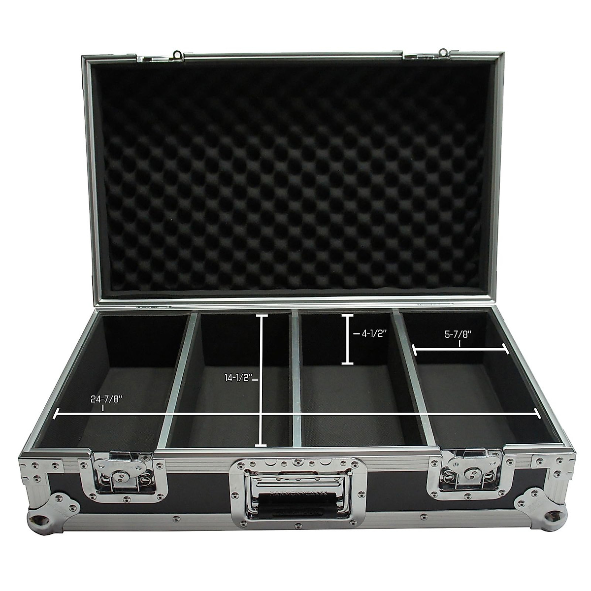 Harmony Audio HCCD100 100 Jewel or 300 Sleeve CD Transport Road Case New
