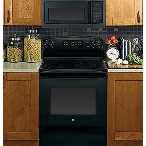 GE JVM3160DFBB 30" Over-the-Range Microwave Oven with 1.6 cu. ft. Capacity in Black