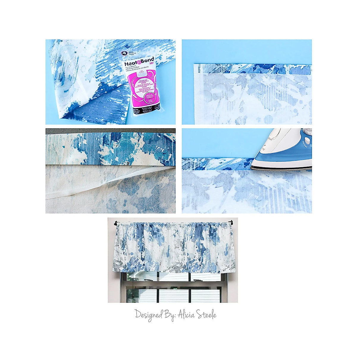 HeatnBond Hem Iron-On Adhesive, Super Weight, 3/4 Inch x 8 Yards, White