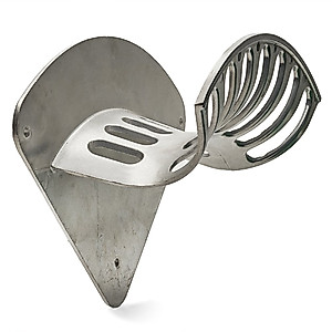 Kings County Tools 16" Cast Aluminum Hose Rack | Elegant Curved Design | Quality & Sturdy Material | Holds 100-Feet of 5/8” Hose | Single Piece Attachment