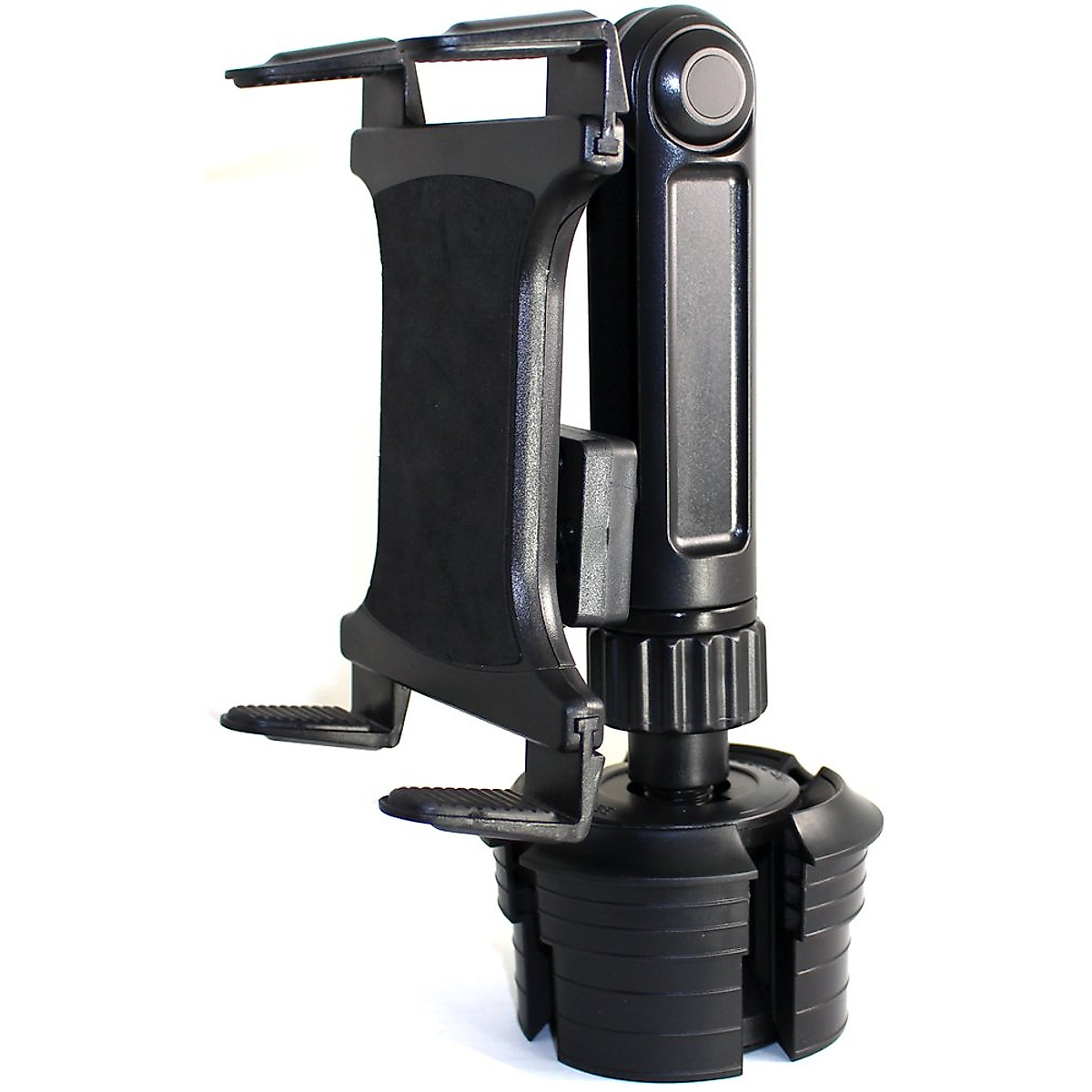 ChargerCity Xtreme Tablet Drinks Beverage Cup Holder Mount w/10inch Long Arm & 360º Swivel Adjust for All 7"-12" Screen Tablet Like iPad PRO Air Mini Galaxy Tab Surface Pro/Book