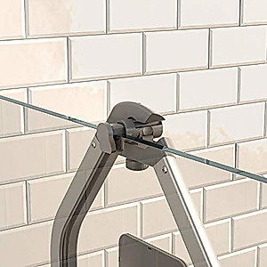 ARTIKA CADG2-C1 Adjustable Bathroom Shower Caddy, Silver