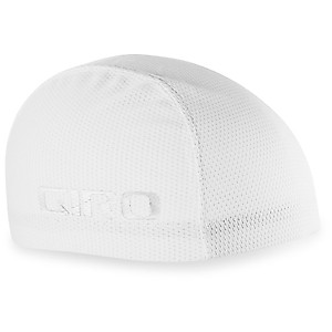 Giro SPF30 Ultralight Skull Adult Unisex Cycling Cap - White (2022), One Size