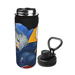 Gawr Music Gura Tumbler 18 oz Stainless Steel Sports Insulated Kettle Travel Drinking Cup Water Bottle with Lid