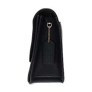 Coach Women's Brynn Flap Crossbody (Brown - Black)